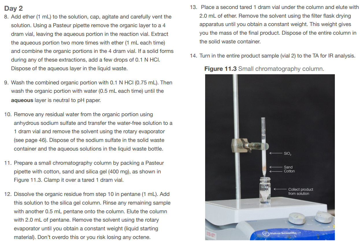 Solved 4. What is the purpose of changing the eluting | Chegg.com