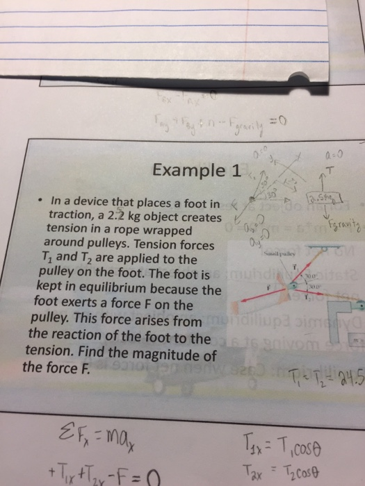 Tension Force Examples