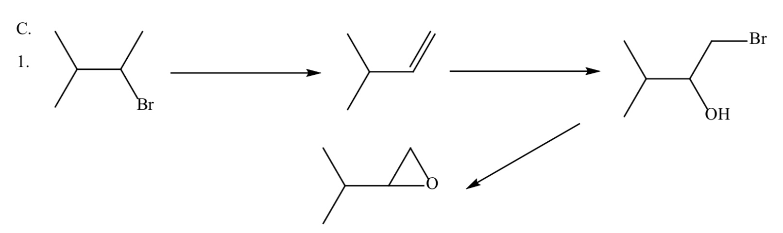 Solved C. Reagent Selection (Alkene Syntheses). For each | Chegg.com