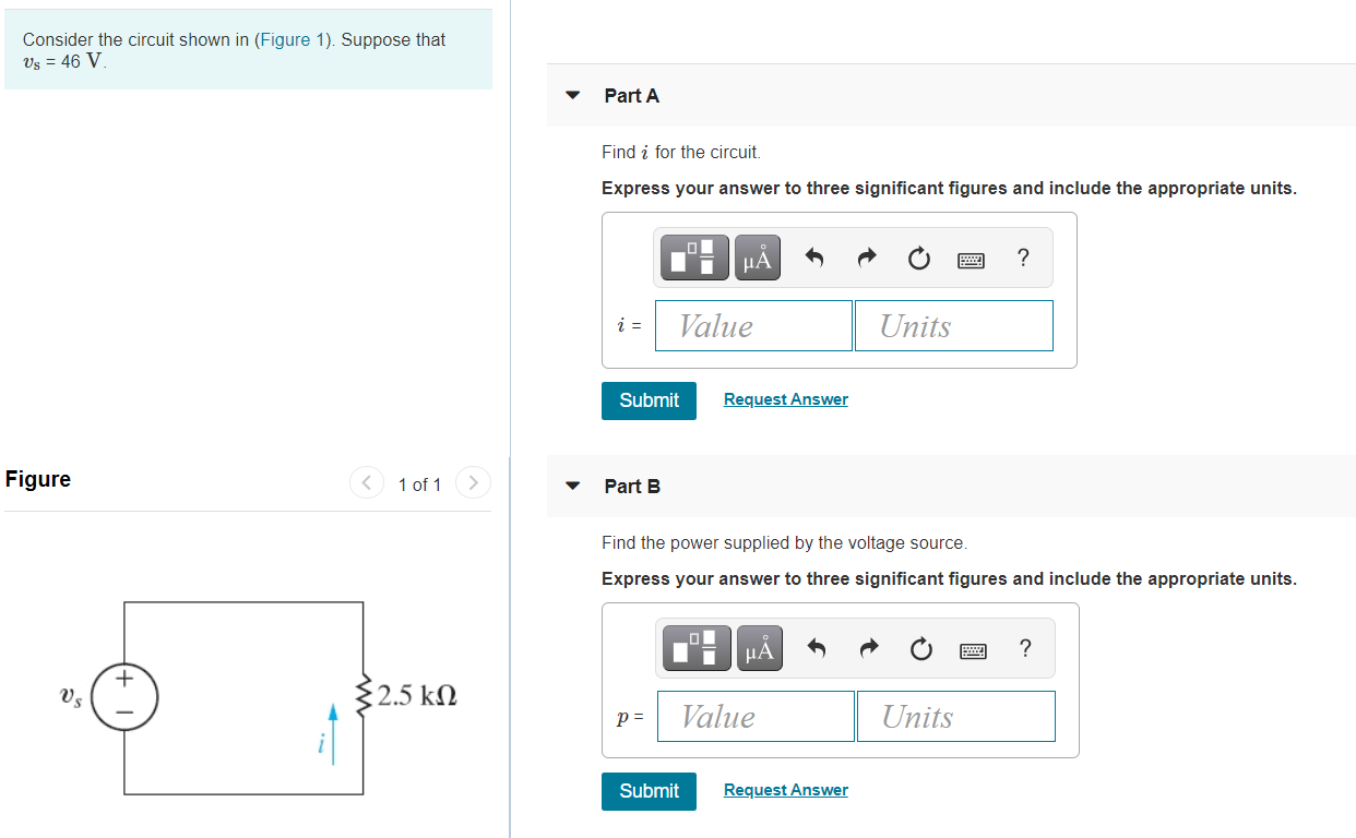 Solved Consider the circuit shown in (Figure 1). Suppose | Chegg.com