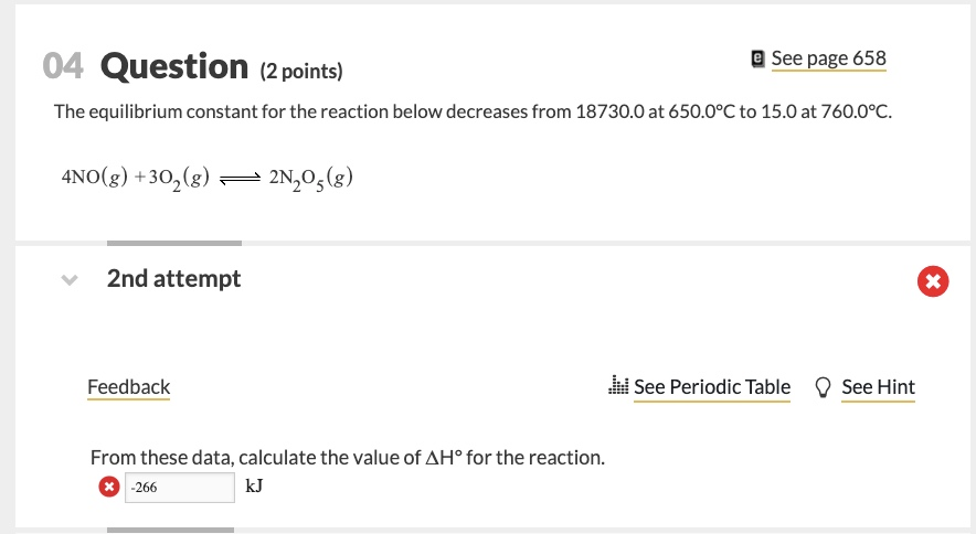 Solved 04 Question (2 points) e See page 658 The equilibrium | Chegg.com Solved 04 Question (2 points) e See page 658 The equilibrium | Chegg.com