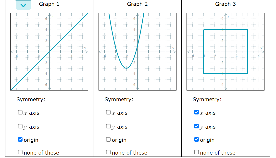 Solved Graph 1 Graph 2 Graph 3 | Chegg.com