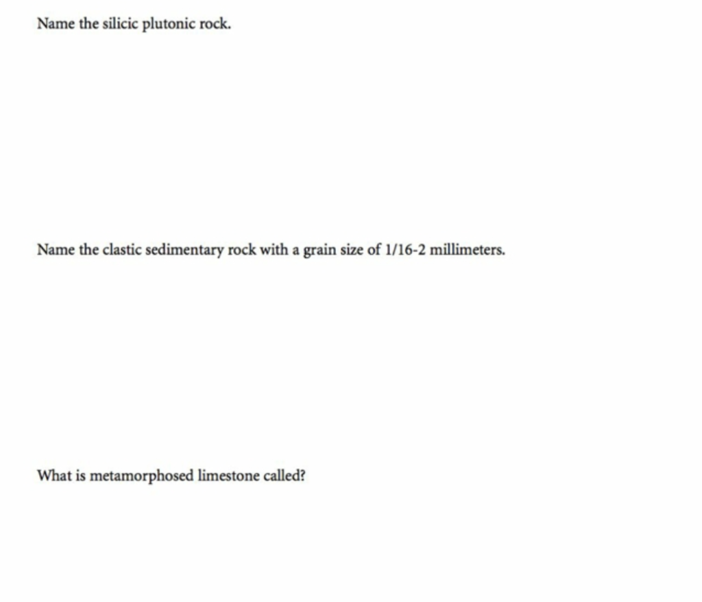 Solved Rock Identification INTRODUCTION A rock is a | Chegg.com