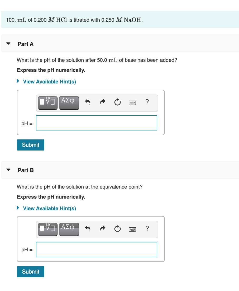 Solved Part A You need to produce a buffer solution that has | Chegg.com