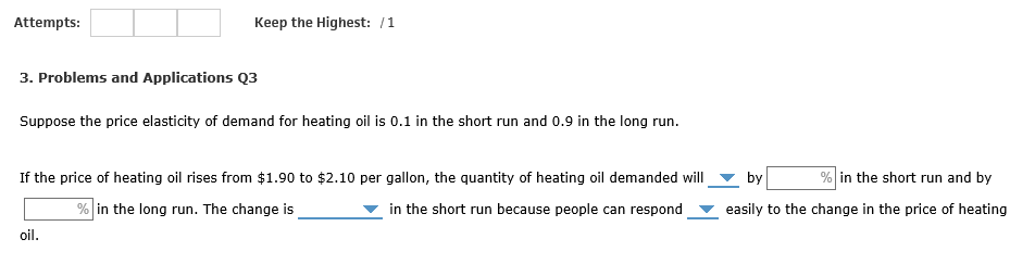 Solved Attempts Keep the Highest:/1 3. Problems and | Chegg.com