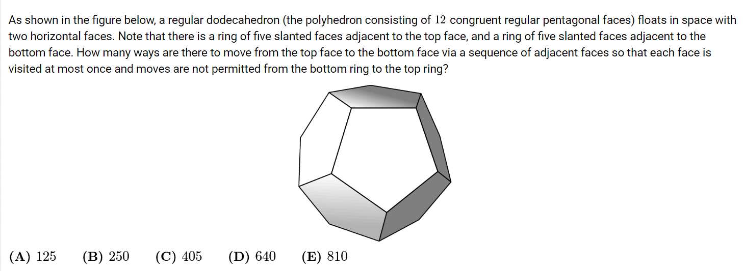 Solved As shown in the figure below, a regular dodecahedron | Chegg.com