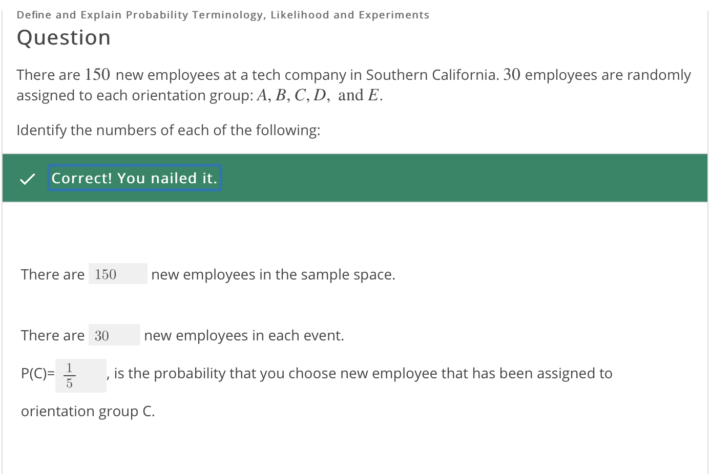 Solved Define and Explain Probability Terminology, | Chegg.com