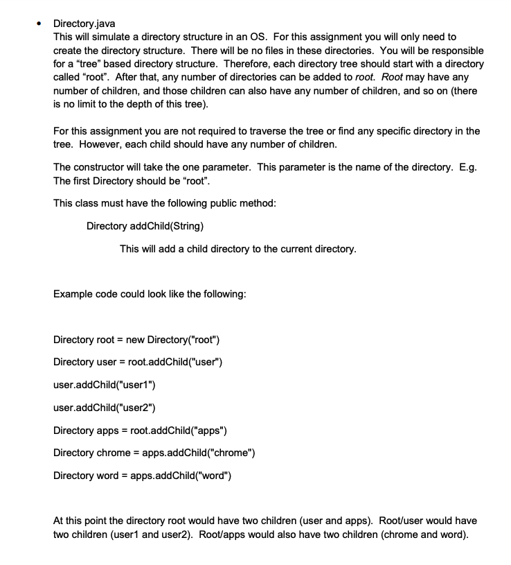 Solved Overview It is important that you name the required | Chegg.com
