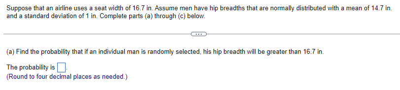 Solved 15 b. If a plane is filled with 118 randomly | Chegg.com