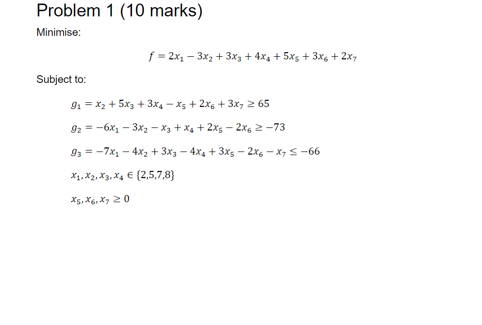 - Solve the following two problems with both | Chegg.com