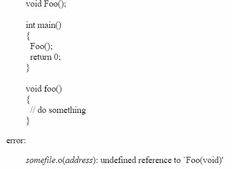 Solved void Foo(); int main Foo(); return 0; void foo // do | Chegg.com