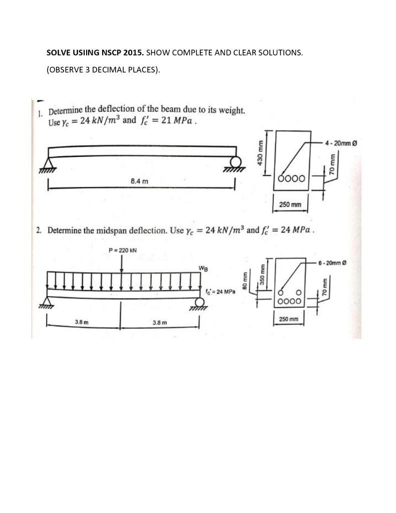 Solved SOLVE USIING NSCP 2015. SHOW COMPLETE AND CLEAR | Chegg.com