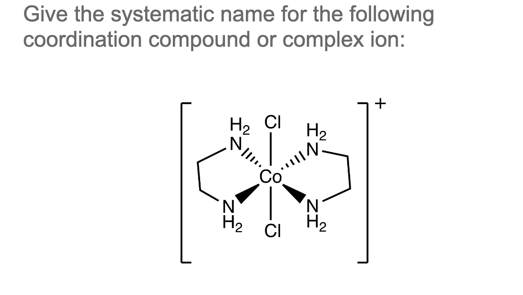 Solved Give the systematic name for the following | Chegg.com