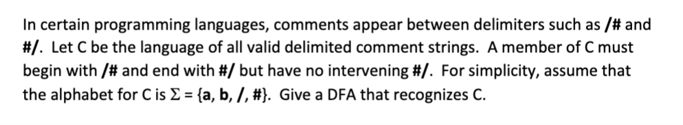 Solved In certain programming languages, comments appear | Chegg.com