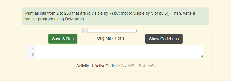 Solved PYTHON: Print all ints from 2 to 250 that are | Chegg.com