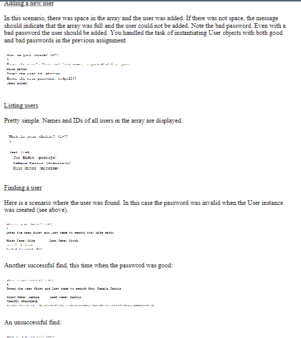 Solved Write the code in JAVA In this assignment, you will | Chegg.com