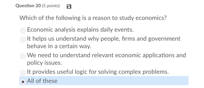 Solved Question 14 (5 points) B The highest-valued | Chegg.com