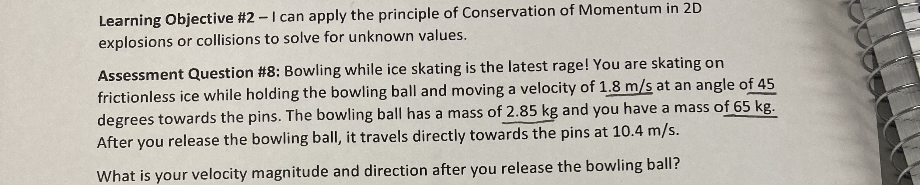 Solved Learning Objective #2− I can apply the principle of | Chegg.com