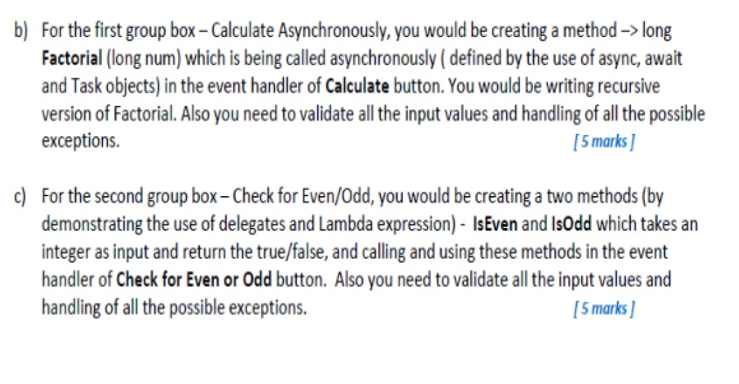 a) Create a Windows Form App/WPF to as shown in the | Chegg.com
