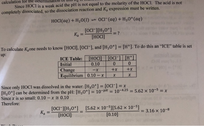Experiment 5: Acid-Base Equilibria, pH, and Buffers | Chegg.com