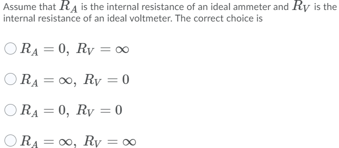 Solved The correct way to connect a voltmeter and an ammeter | Chegg.com