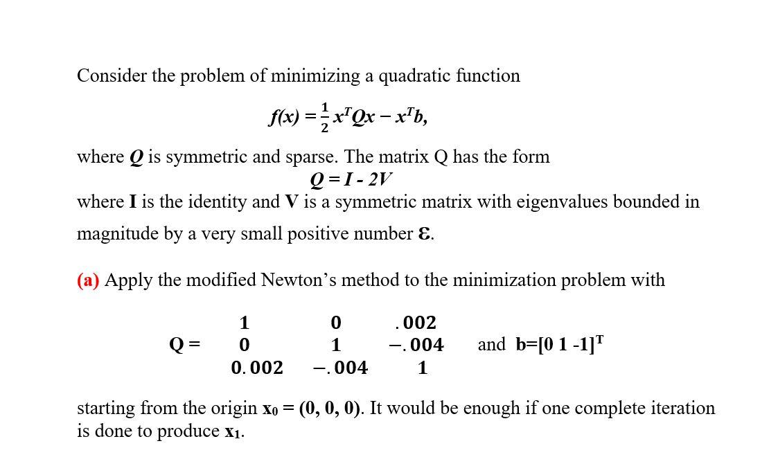 This is a Non - Linear Optimization Problem. Please | Chegg.com