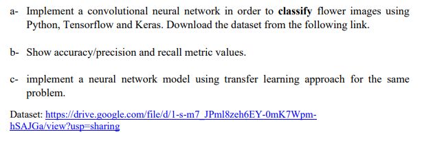 Solved a- Implement a convolutional neural network in order | Chegg.com