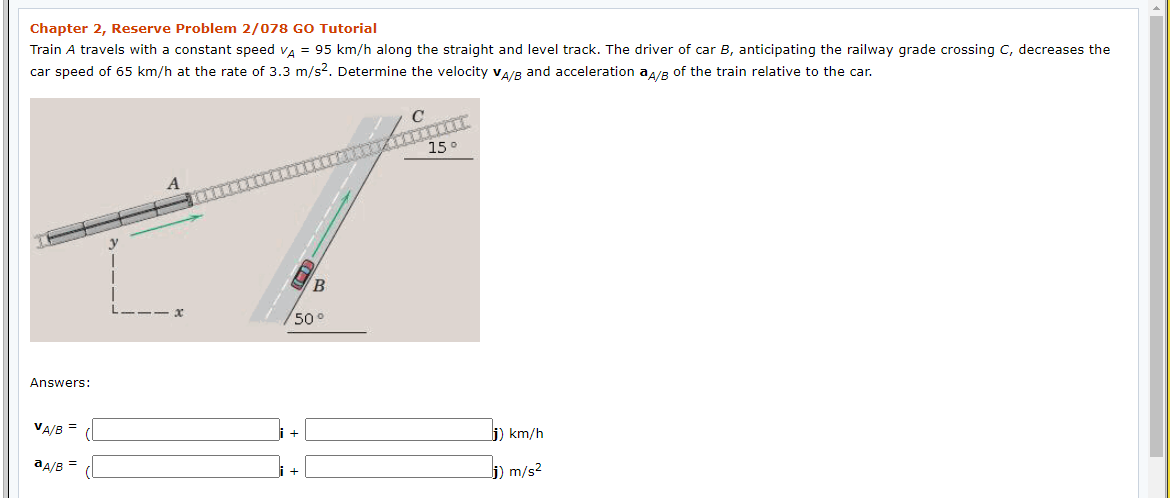 Solved Chapter 2, Reserve Problem 2/078 GO Tutorial Train A | Chegg.com