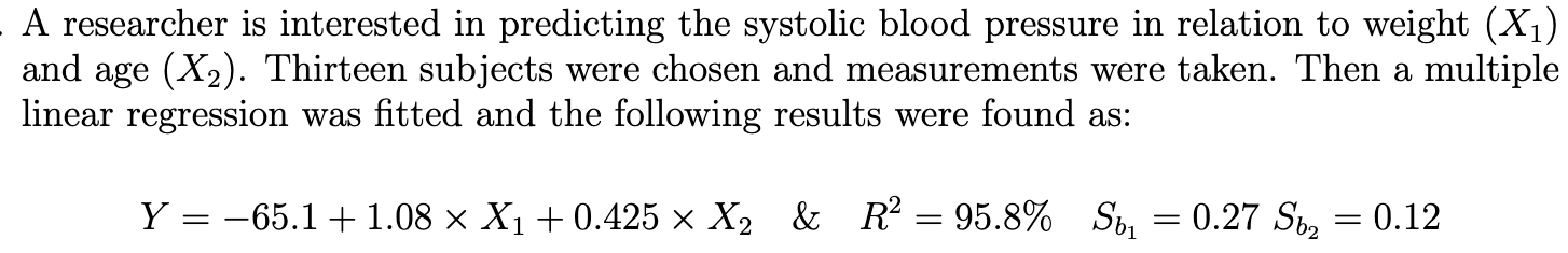 Solved a) Calculate adjusted-R2 and interpret it. b) Is | Chegg.com