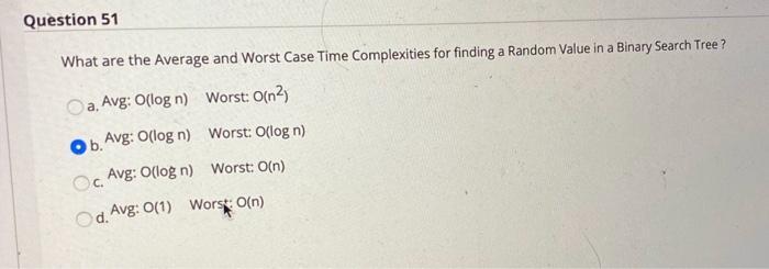 Solved Question 58 In an Array Based Binary Tree named arr, | Chegg.com
