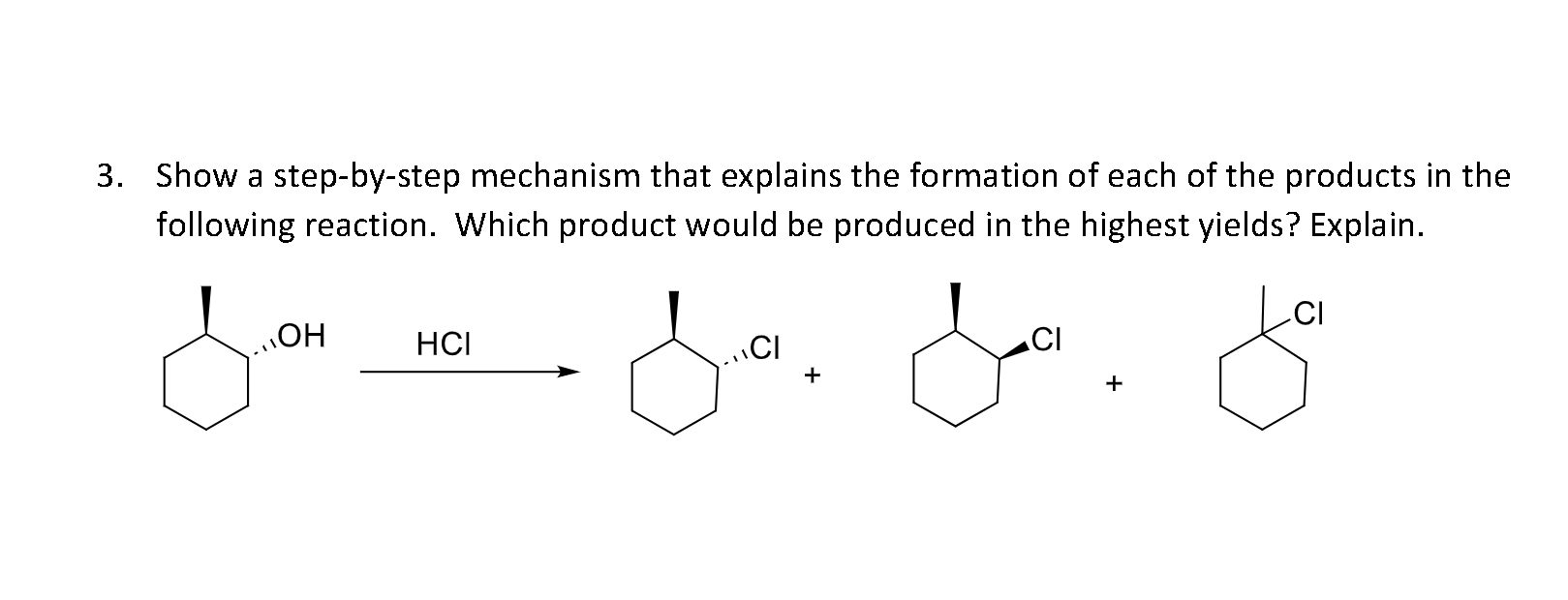 Solved Show a step-by-step mechanism that explains the | Chegg.com