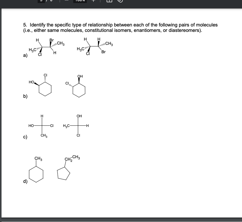 Solved 5. Identify the specific type of relationship between | Chegg.com