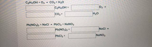 Solved Balance each reaction by typing the correct whole | Chegg.com