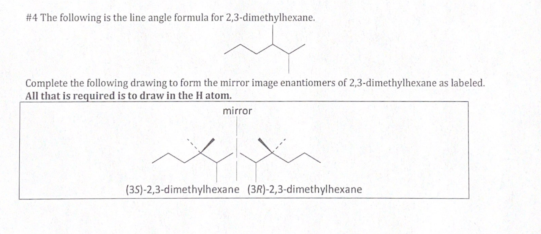 Solved #4 The following is the line angle formula for | Chegg.com