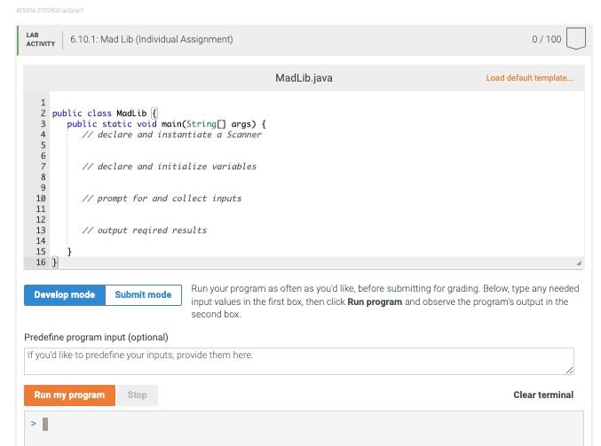 Solved What is the correct code for this CIS program? Will | Chegg.com