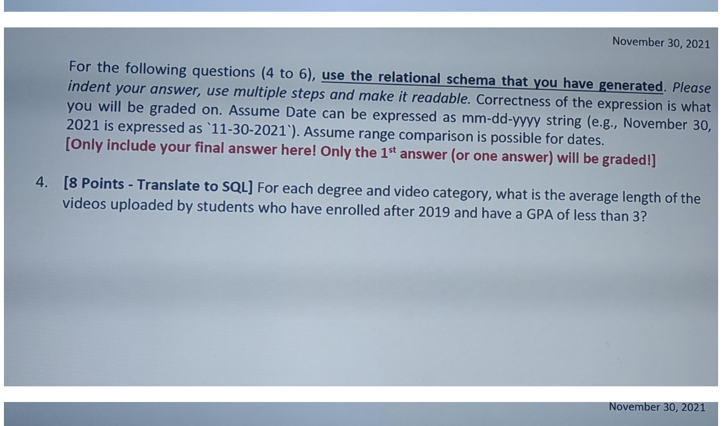 Solved UTA is planning to start an initiative where the | Chegg.com