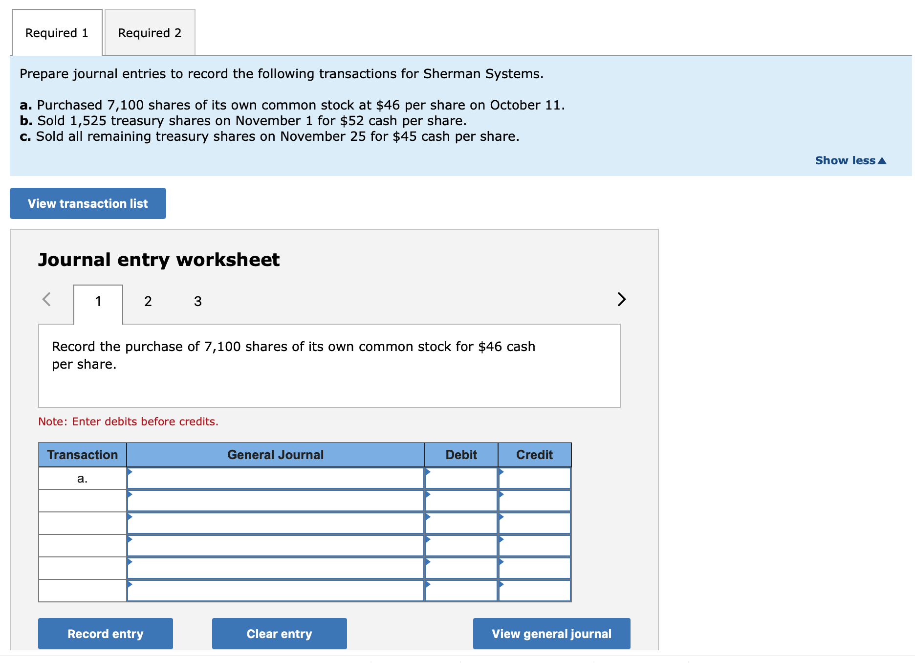 Solved Exercise 11-3 (Algo) Accounting for par, stated, and | Chegg.com