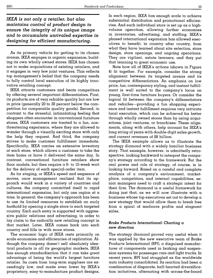 Solved Based on Hambrick and Frederickson paper on “Are you | Chegg.com