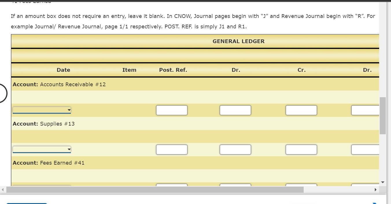 2. Post the revenue journal and the general journal | Chegg.com