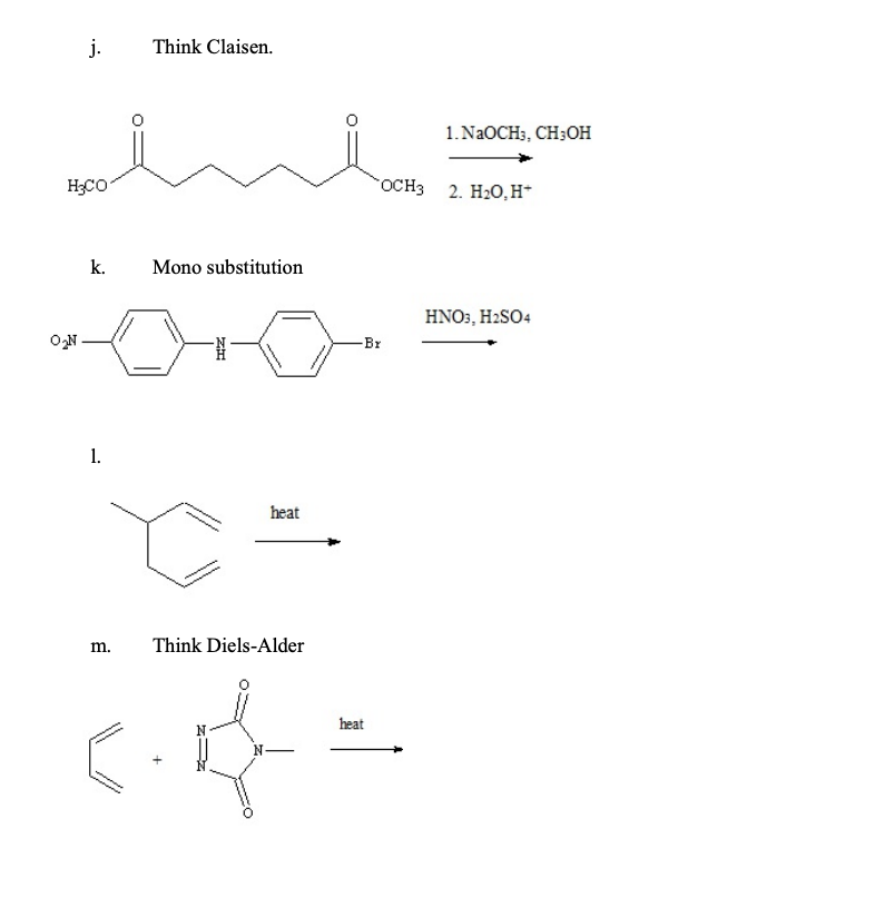 Solved Think Claisen 1. NaOCH3, CH3OH H Co OCH3 2. H2O, H* | Chegg.com