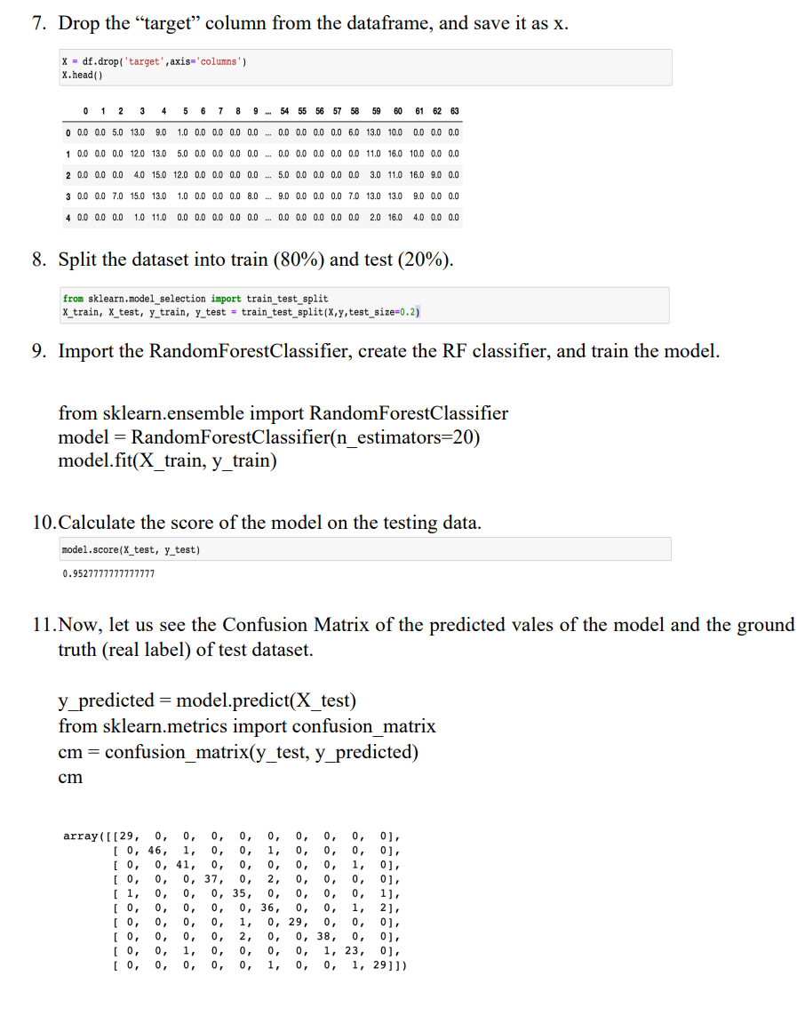Solved use kaggle to do part 2 :the previous part are the | Chegg.com
