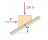 Solved Determine whether the block shown is in equilibrium | Chegg.com
