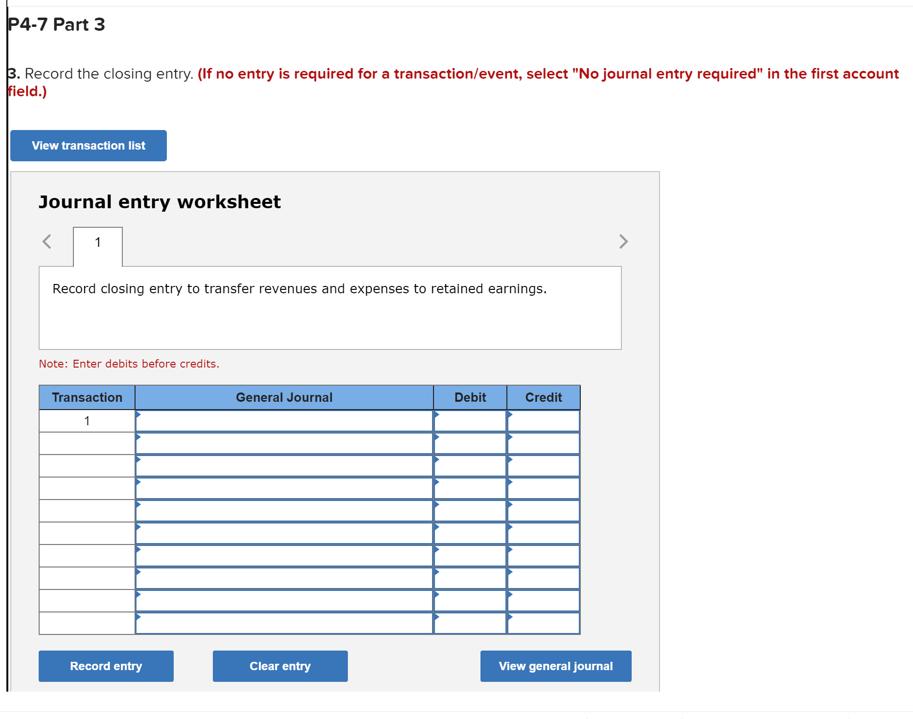 Solved P4-7 (Algo) Recording Adjusting and Closing Entries | Chegg.com