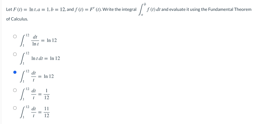 Solved Let f(t) = F"(t). Enter the integral f(t) dt and | Chegg.com