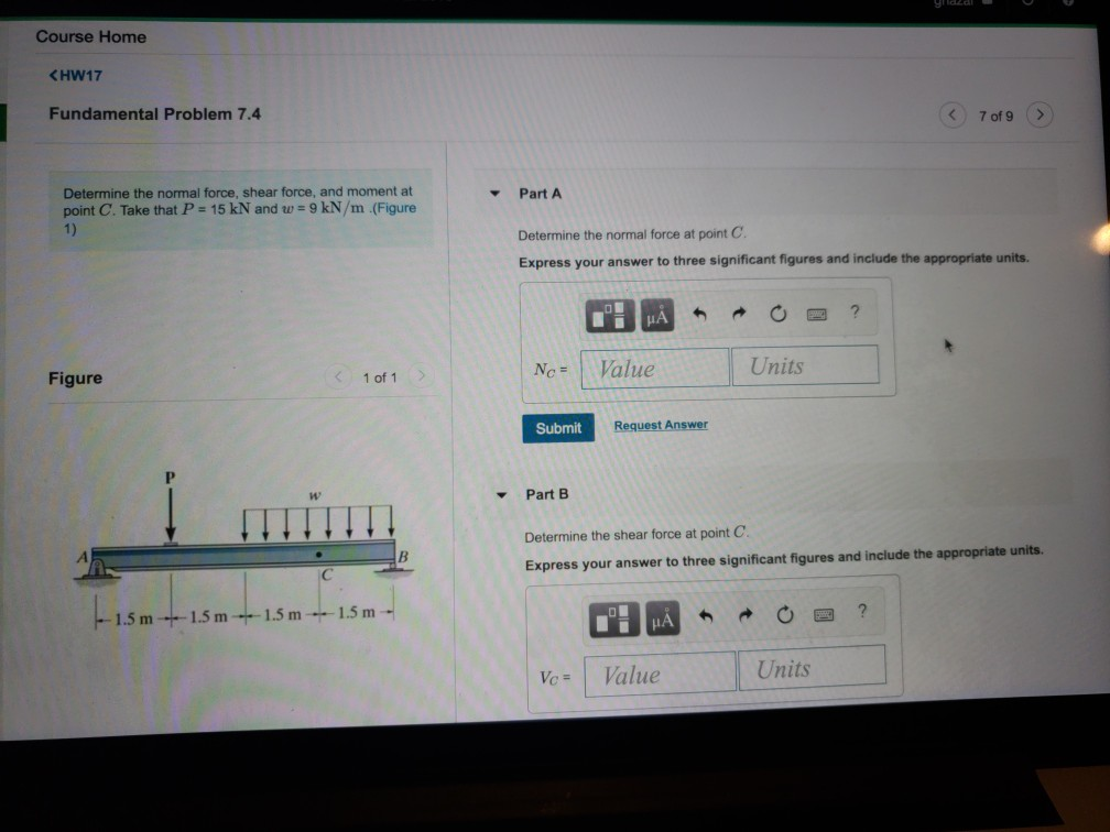 Solved Course Home KHW17 Fundamental Problem 7.4 7 of 9(> | Chegg.com