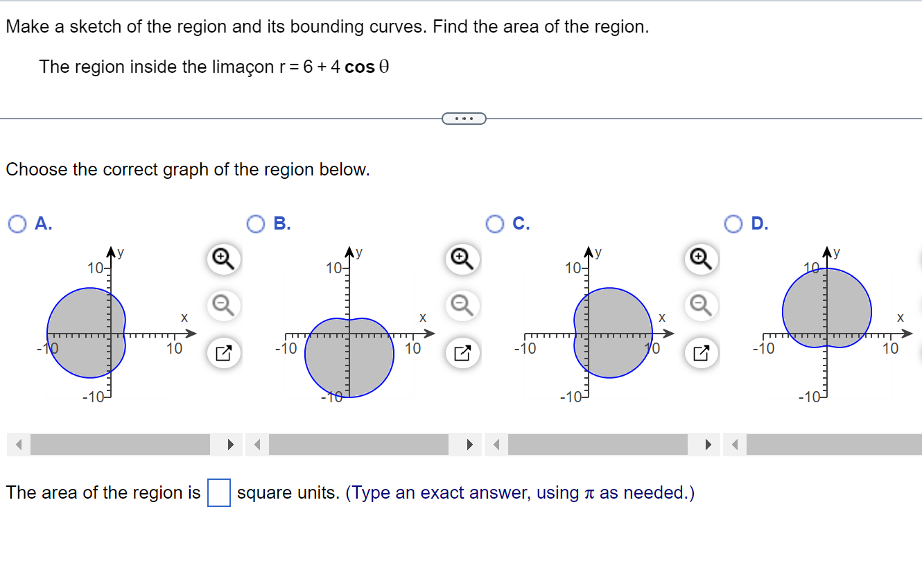 Solved Make a sketch of the region and its bounding curves. | Chegg.com
