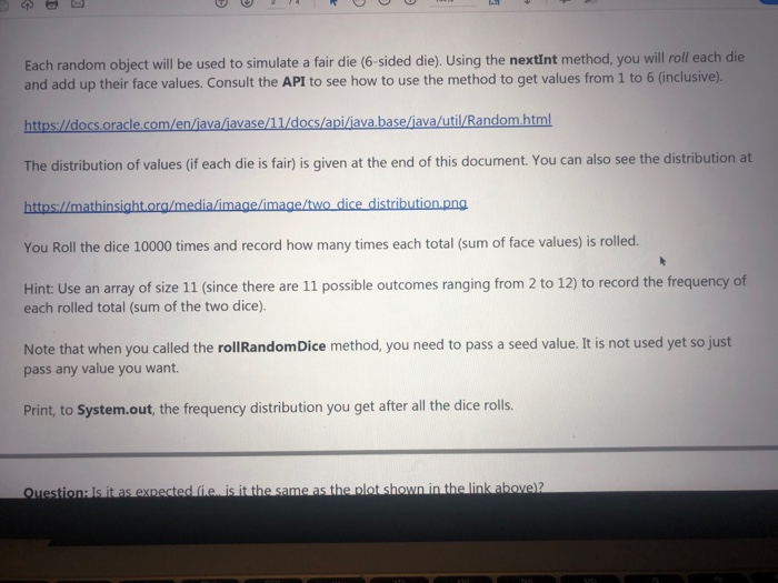 Solved 2) The Random class allows us to generate | Chegg.com