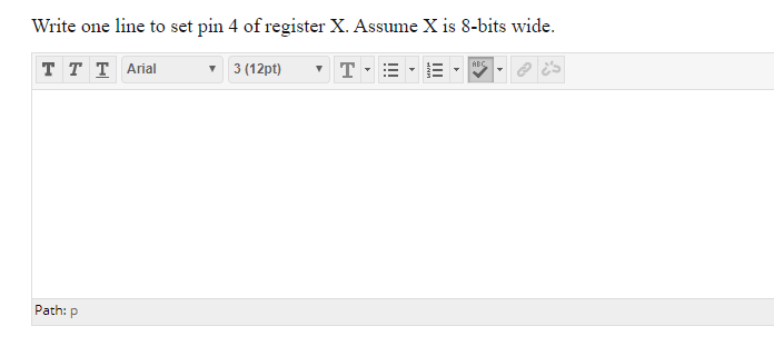 Solved Embedded system course. AVR C Programming. You can | Chegg.com