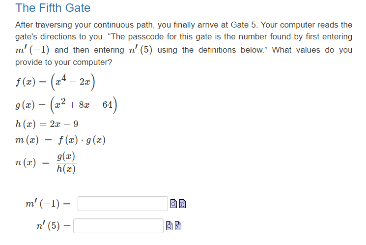Solved After traversing your continuous path, you finally | Chegg.com