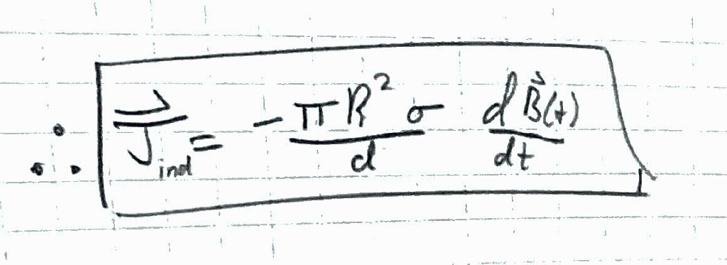 Solved 1. A metal disk of radius R, thickness d, and | Chegg.com